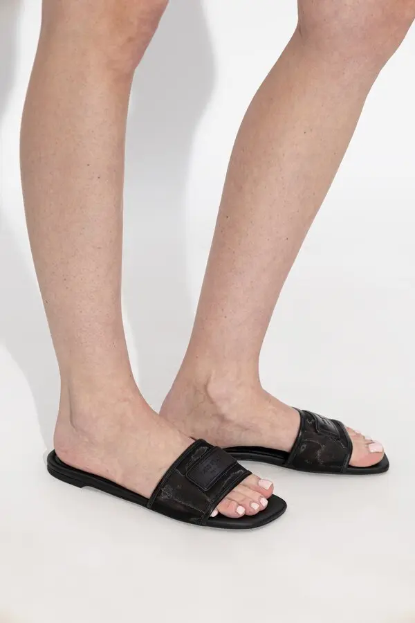 Kate Spade New York Mesh Slides - Black