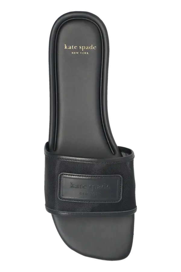 Kate Spade New York Mesh Slides - Black