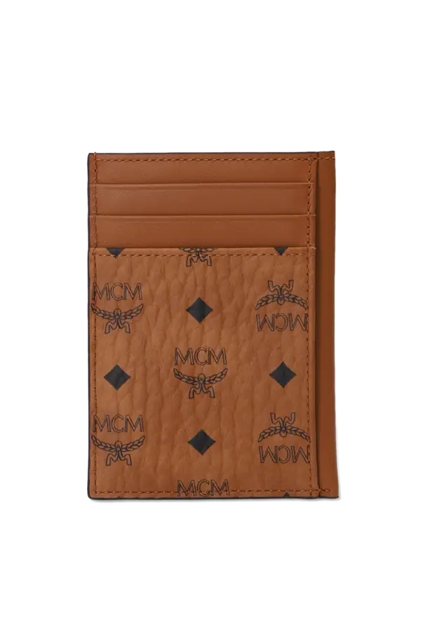 Mcm Card Case With Logo
