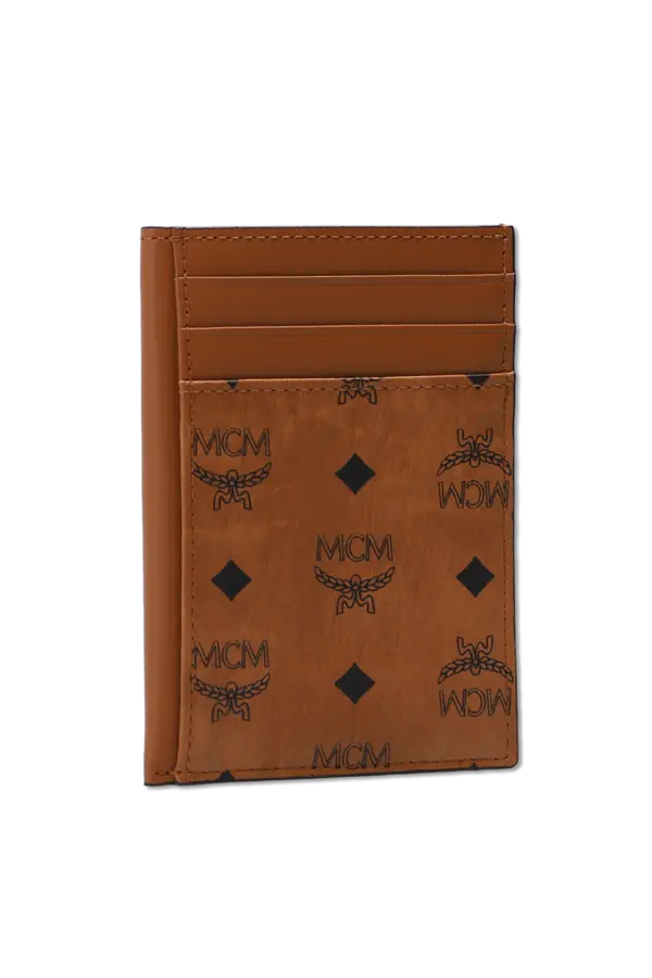 Mcm Card Case With Logo