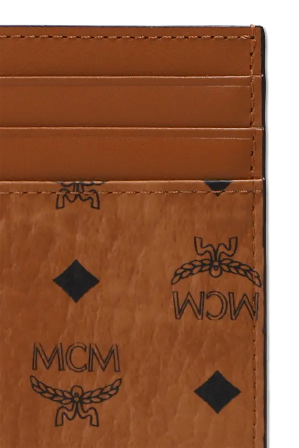 Mcm Card Case With Logo