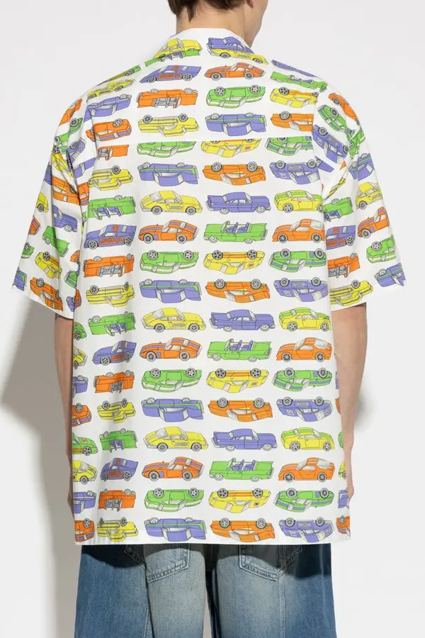 Moschino Shirt With Print - Multicolour