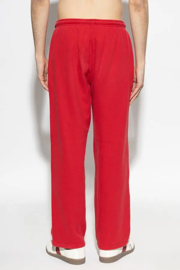 American Vintage Sweatpants With Printed Logo - Red