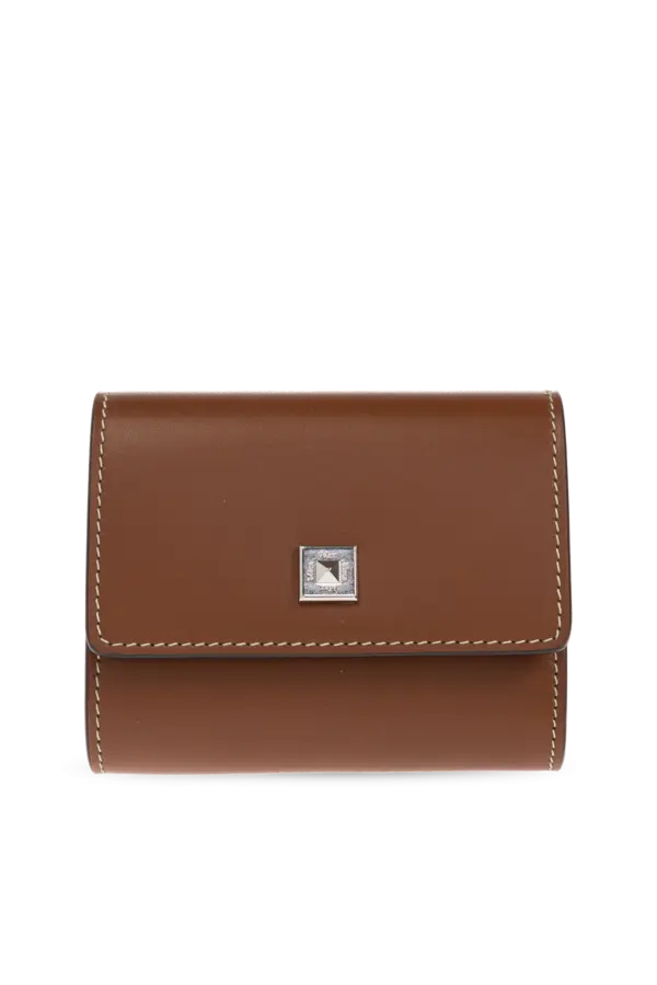 Max Mara Compact Wallet - Brown
