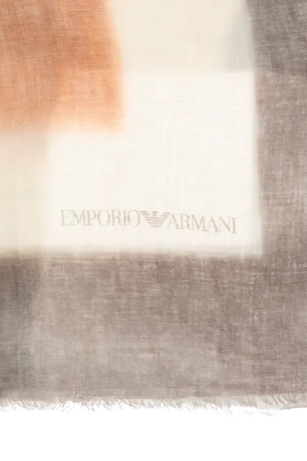 Emporio Armani Scarf With Logo