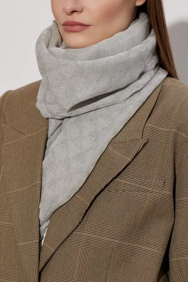 Emporio Armani Scarf With Lurex Thread