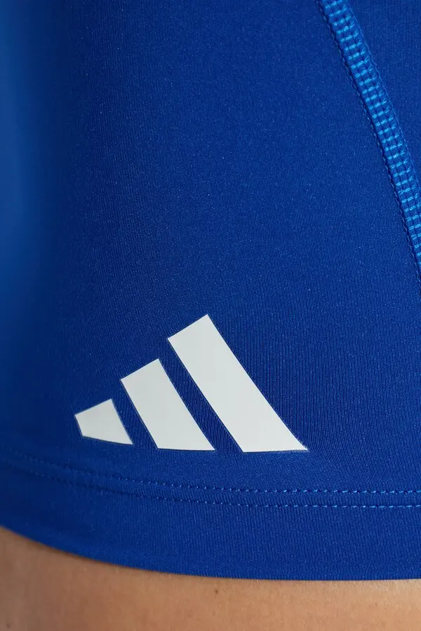 Adidas Logo Fitted Shorts - Blue