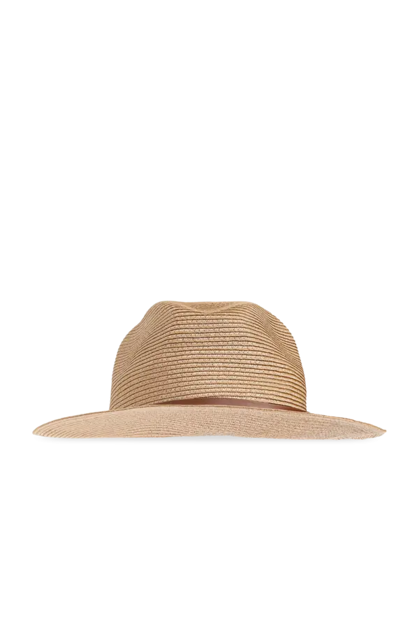 Emporio Armani Hat With Decorative Band - Beige
