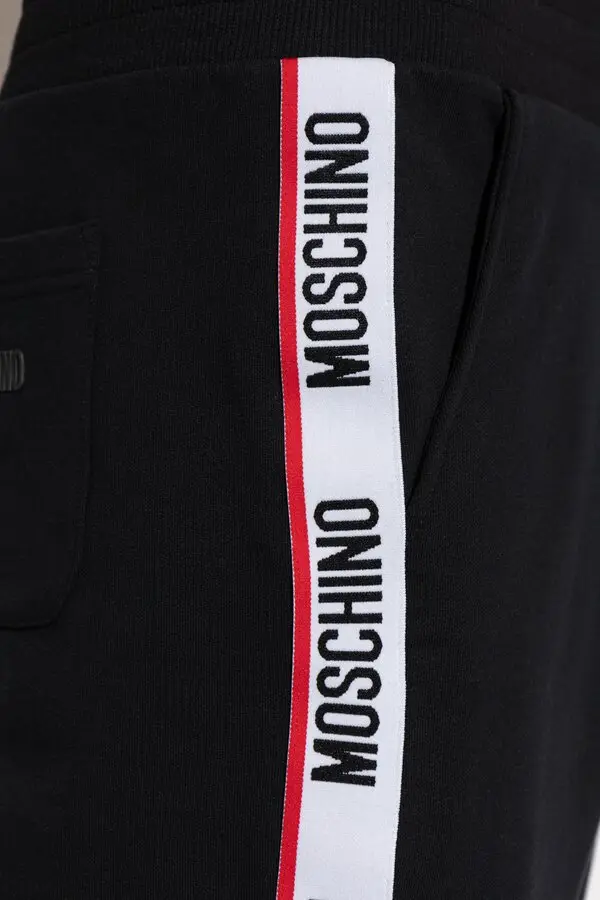 Moschino Sweatpants With Logo - Black