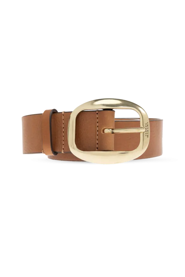 Isabel Marant Dora Leather Belt - Brown