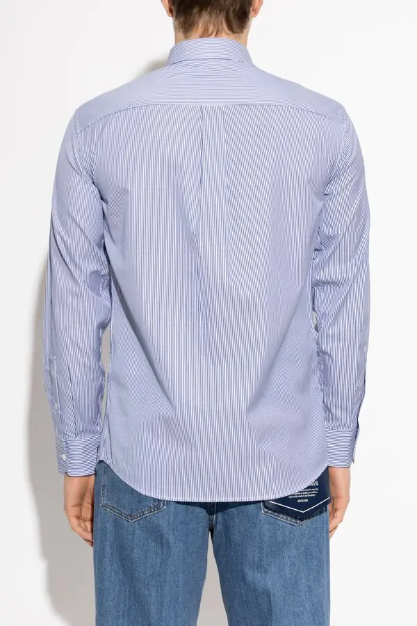 Emporio Armani Shirt With Striped Pattern