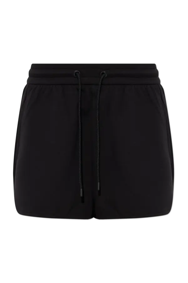 Emporio Armani Relaxed-fit Logo Shorts - Black