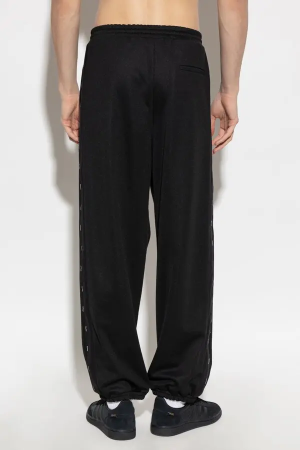 Moschino Sweatpants With Ribbed Cuffs