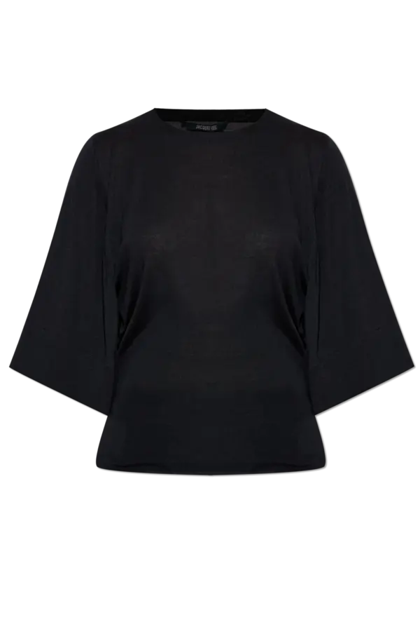 Jacquemus Logo Embroidered Top