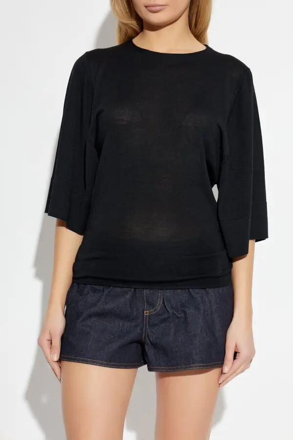 Jacquemus Logo Embroidered Top
