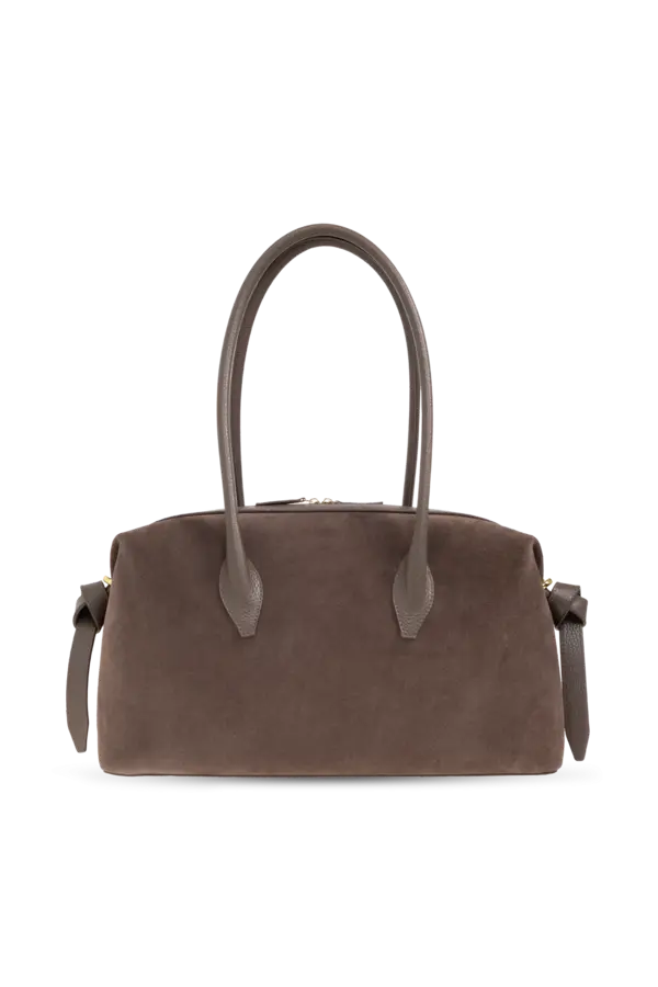 Yuzefi Brioche Shoulder Bag - Brown