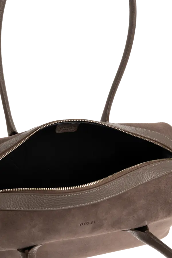 Yuzefi Brioche Shoulder Bag - Brown