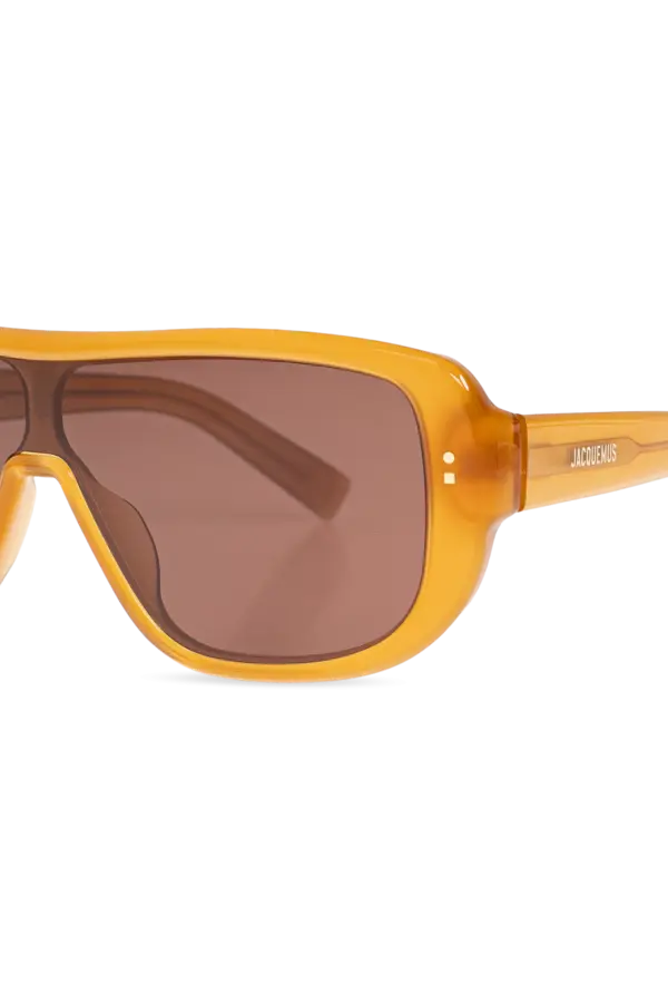 Jacquemus Rectangular Sunglasses - Brown