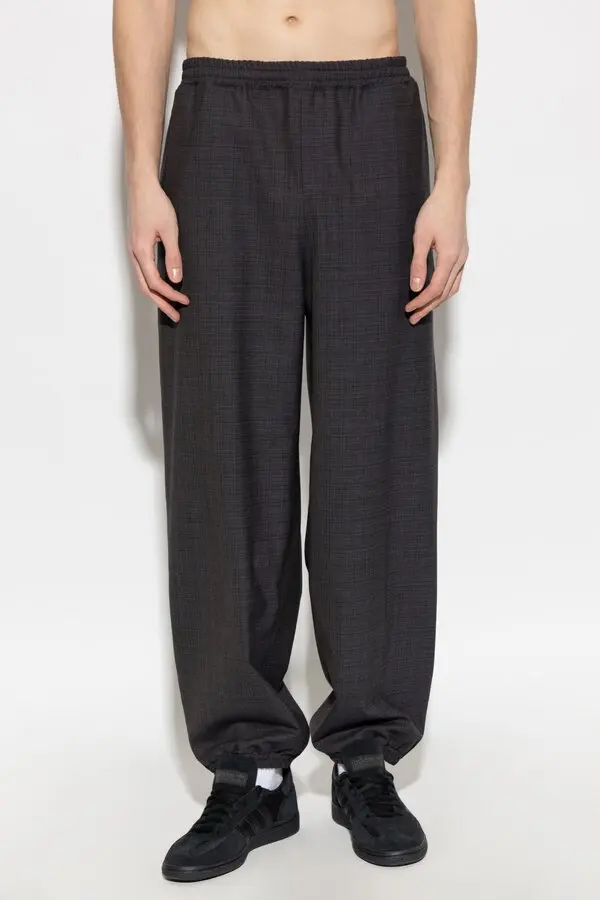 Moschino Wide-leg Trousers - Brown