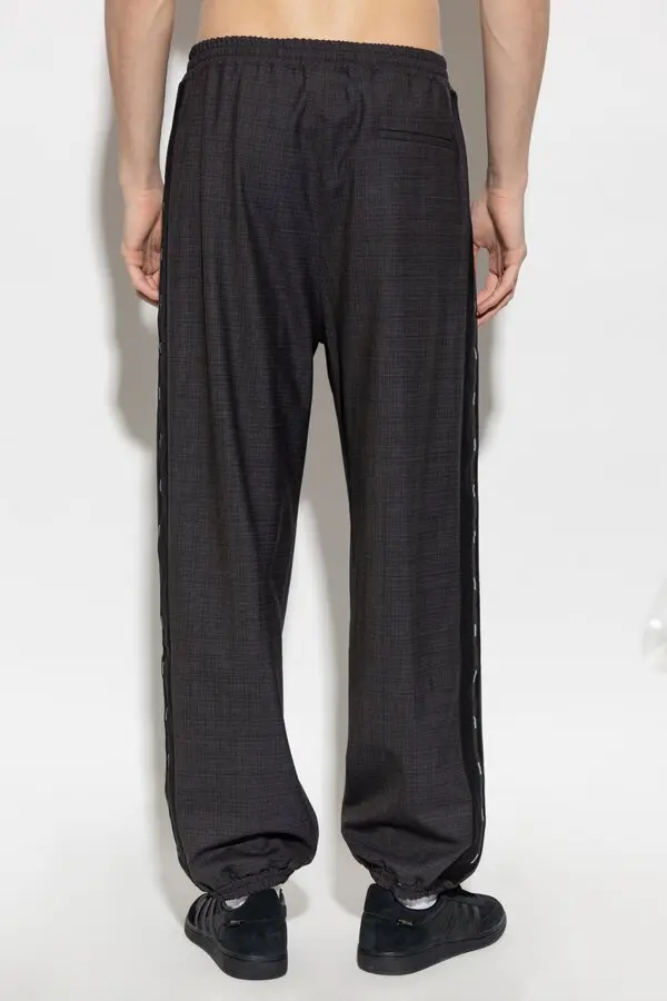 Moschino Wide-leg Trousers - Brown