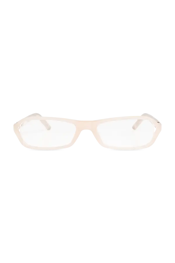 Jacquemus Rectangular Eyeglasses - Cream