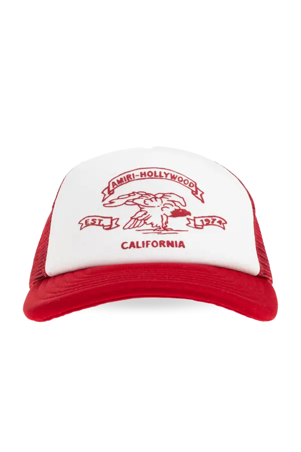Amiri Visor Cap - Red