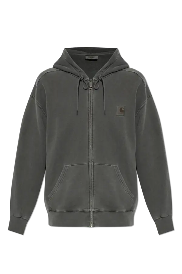 Carhartt Work In Progress Nelson Zip-up Hoodie - Grey