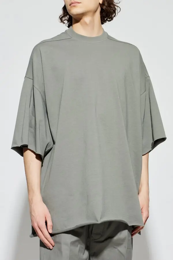 Rick Owens Oversize’ T-shirt - Grey