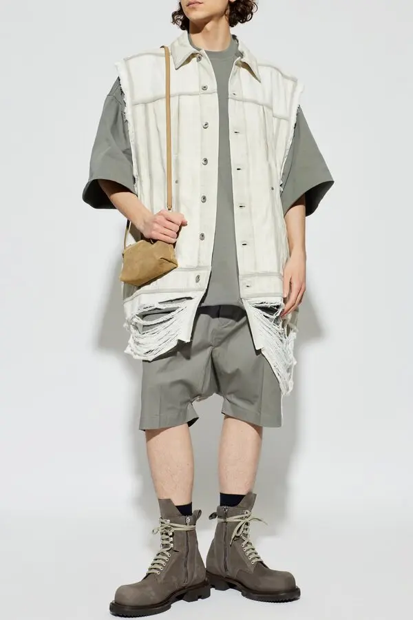 Rick Owens Oversize’ T-shirt - Grey