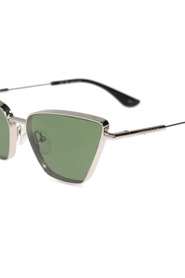 Alexander McQueen Geometric Sunglasses - Silver