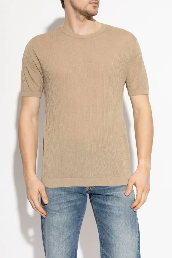 Emporio Armani T-shirt With A Crew Neck