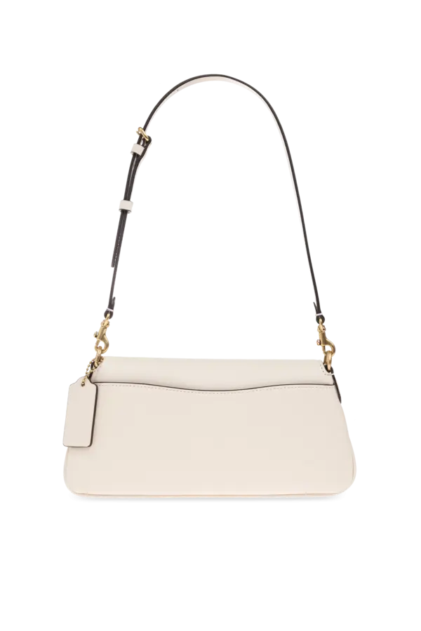 COACH Shoulder Bag With Logo - Cream