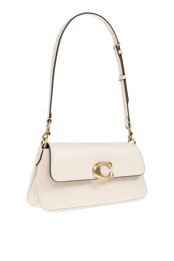 COACH Shoulder Bag With Logo - Cream
