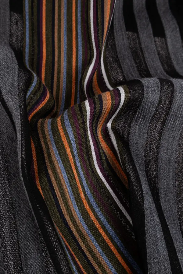 Paul Smith Scarf With Striped Pattern - Multicolour