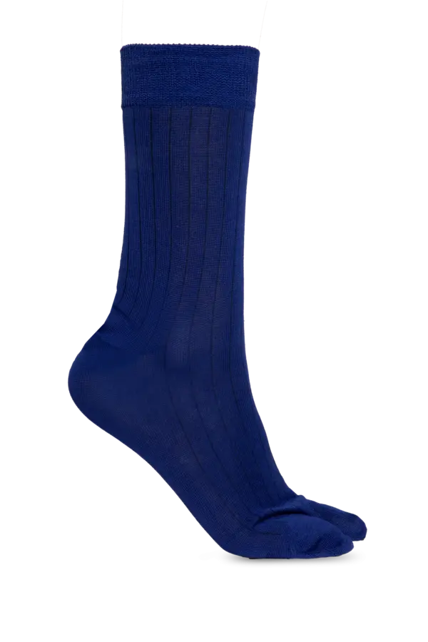 MAISON MARGIELA Tabi Cut-out Socks - Navy Blue
