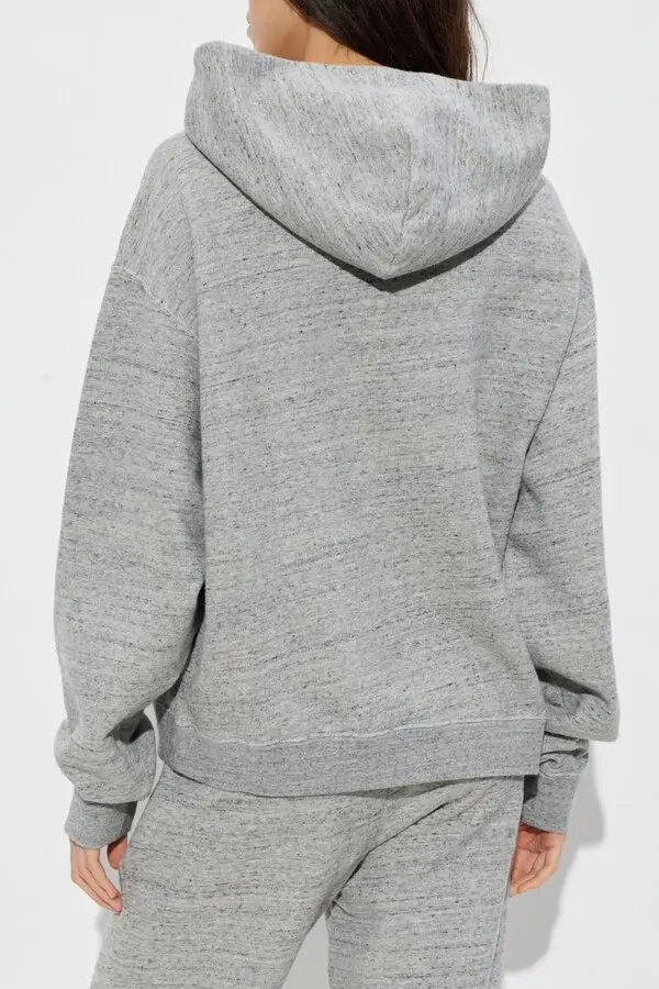 Dsquared2 Hooded Sweatshirt With Embroidered Detail - Grey
