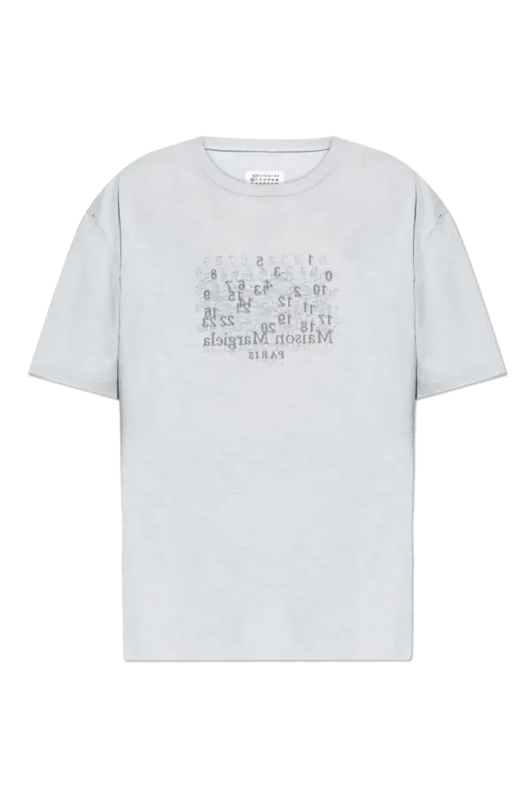 MAISON MARGIELA T-shirt With Logo - Grey