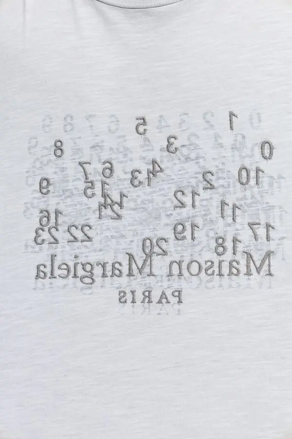 MAISON MARGIELA T-shirt With Logo - Grey