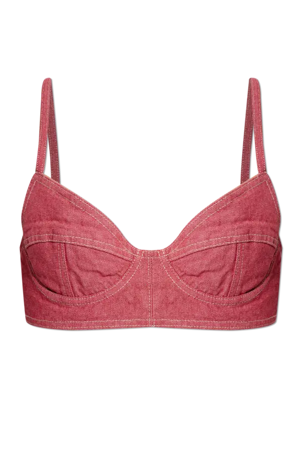 Dsquared2 Denim Bra - Red
