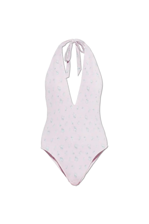 LoveShackFancy Gienna One-piece Swimsuit - Pink