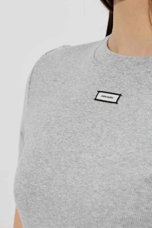 ENTIRE STUDIOS Logo T-shirt - Grey