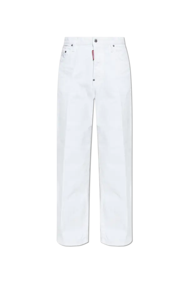 Dsquared2 Baggy Jeans - White