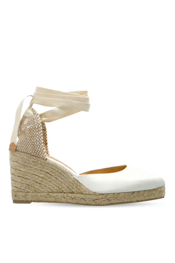 CastaÑer Joyce Wedge Espadrilles - White