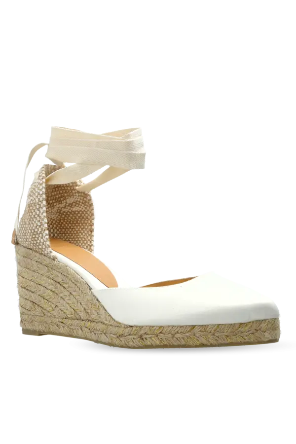 CastaÑer Joyce Wedge Espadrilles - White