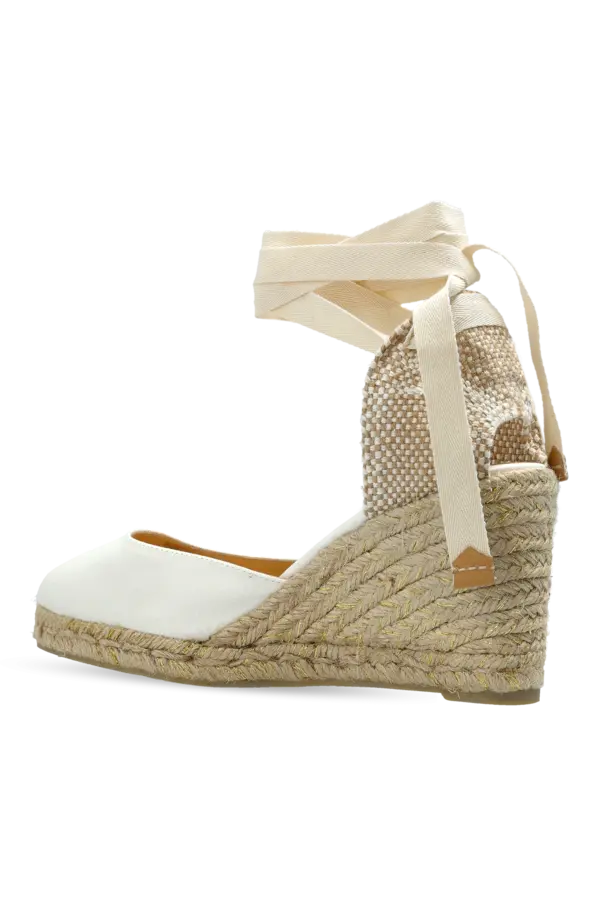 CastaÑer Joyce Wedge Espadrilles - White