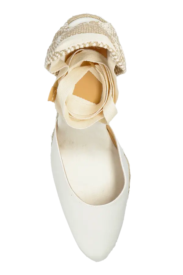 CastaÑer Joyce Wedge Espadrilles - White