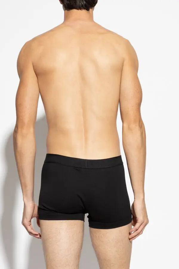 TOM FORD Boxers With Logo - Black