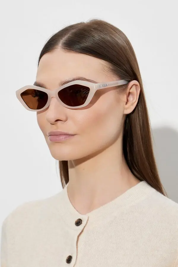 Jacquemus Geometric Cat-eye Sunglasses