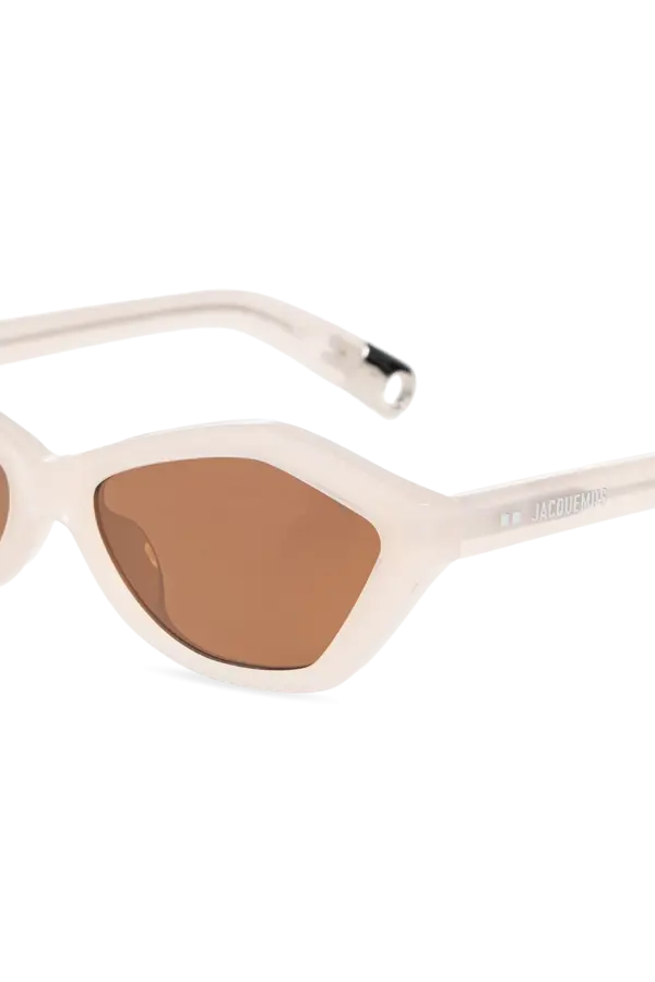Jacquemus Geometric Cat-eye Sunglasses