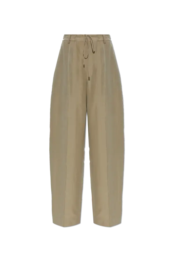 Alexander Wang Silk Wide-leg Trousers
